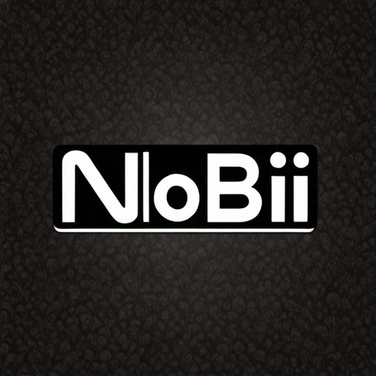 create logo with this words (NOBI DEEPS)