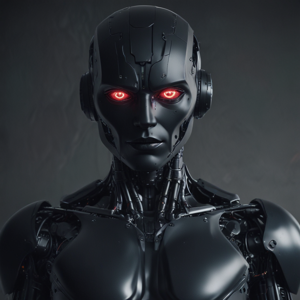 dark AI bot in $k resolution