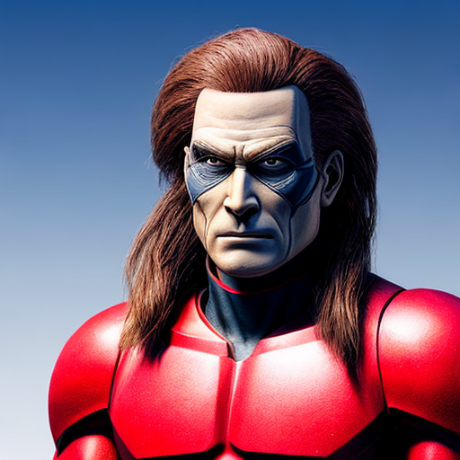 Hyper realistic human like ginger bread man as a ninja