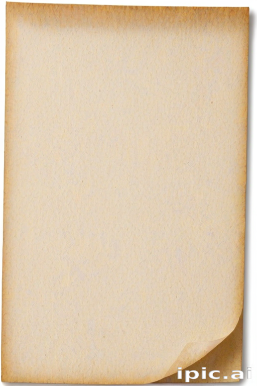 An Empty Vintage Paper Background for Creative Writing and Design Projects