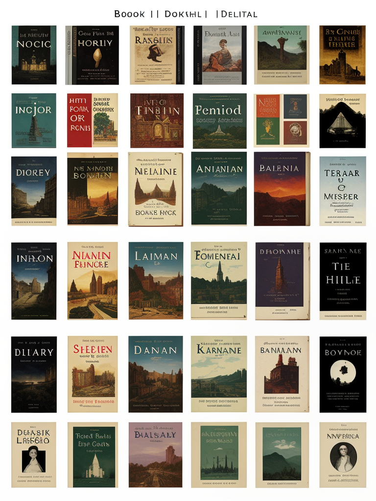 A Collection of Intriguing Book Covers Featuring Fantasy and Adventure ...