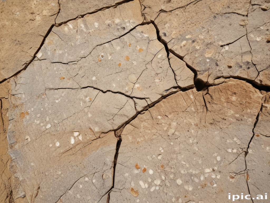Intricate Patterns in Natural Rock Formation Showcasing Unique ...