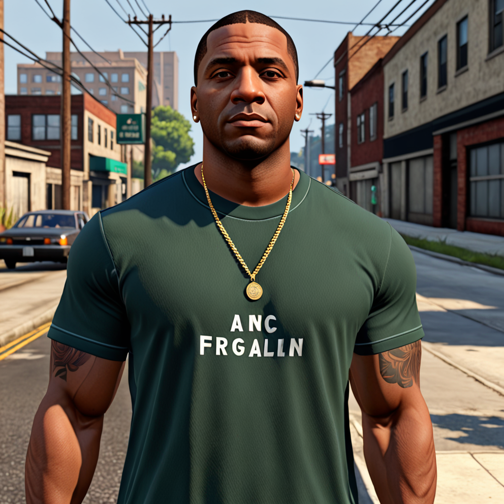 franklin saint in the gta world