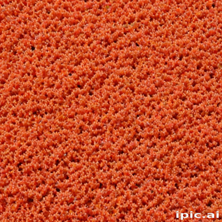 Vibrant Close-Up of Textured Orange Surface with Intricate Patterns and ...
