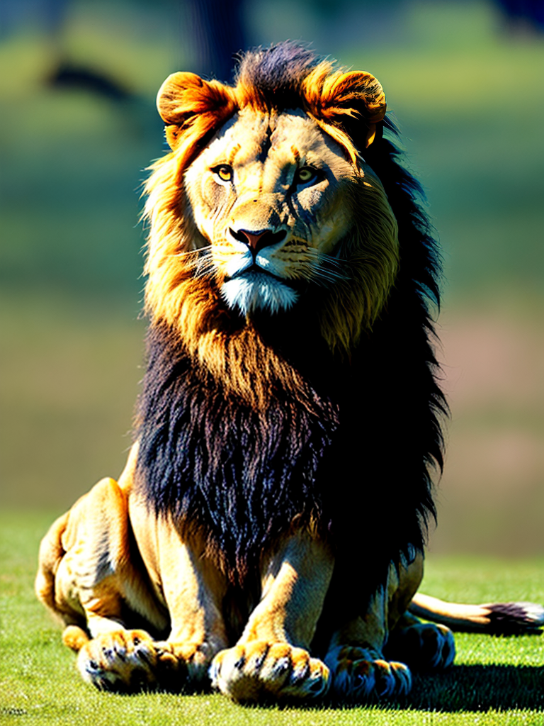 A lion.