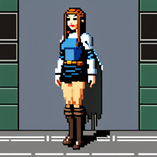 rogue girl pixel art
