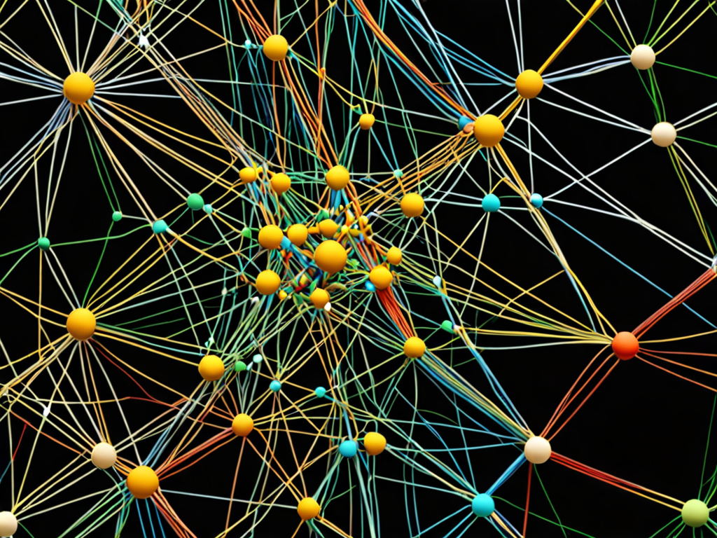 Visualize the interconnectedness and complexity of neural network layers