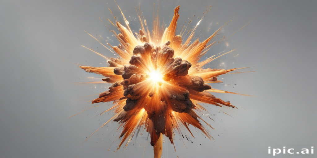 An Explosive Eruption of Fire and Debris Captured in Stunning Detail