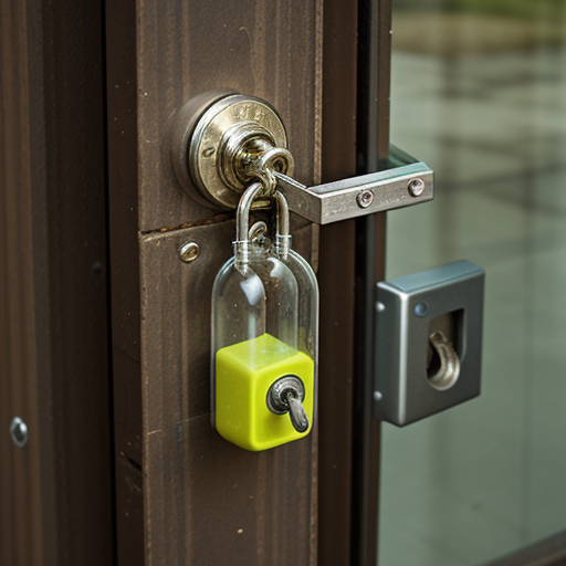 Stylish and Secure: A Modern High-Security Lock Design Showcase