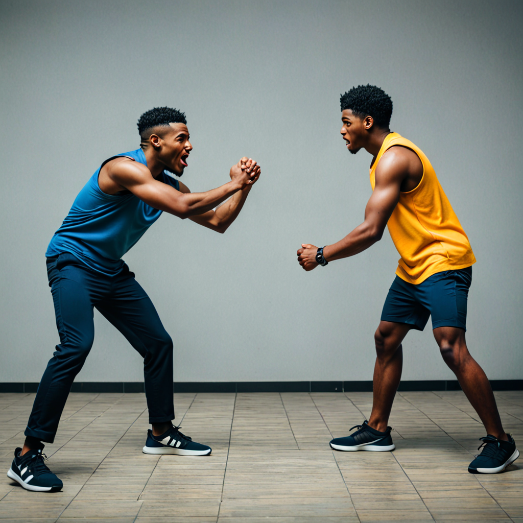 dating couple fighting