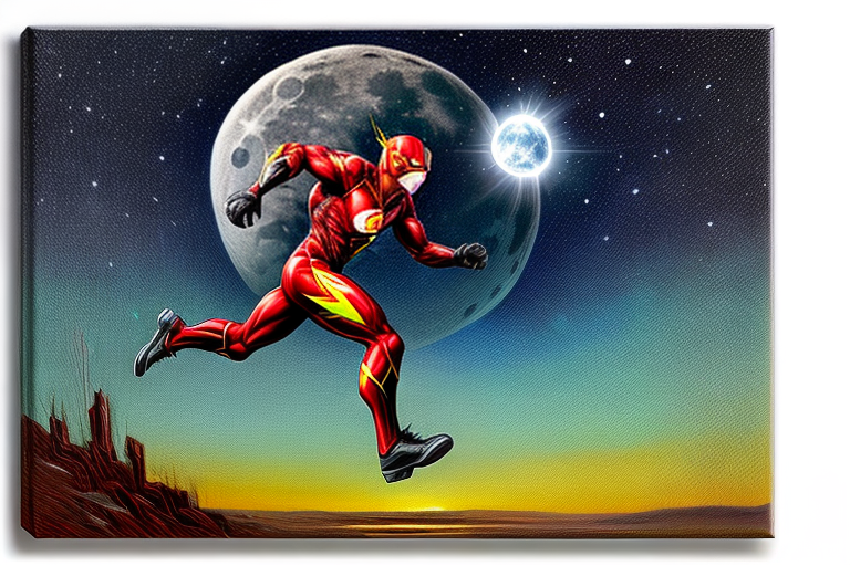 THE FLASH IN THE MOON