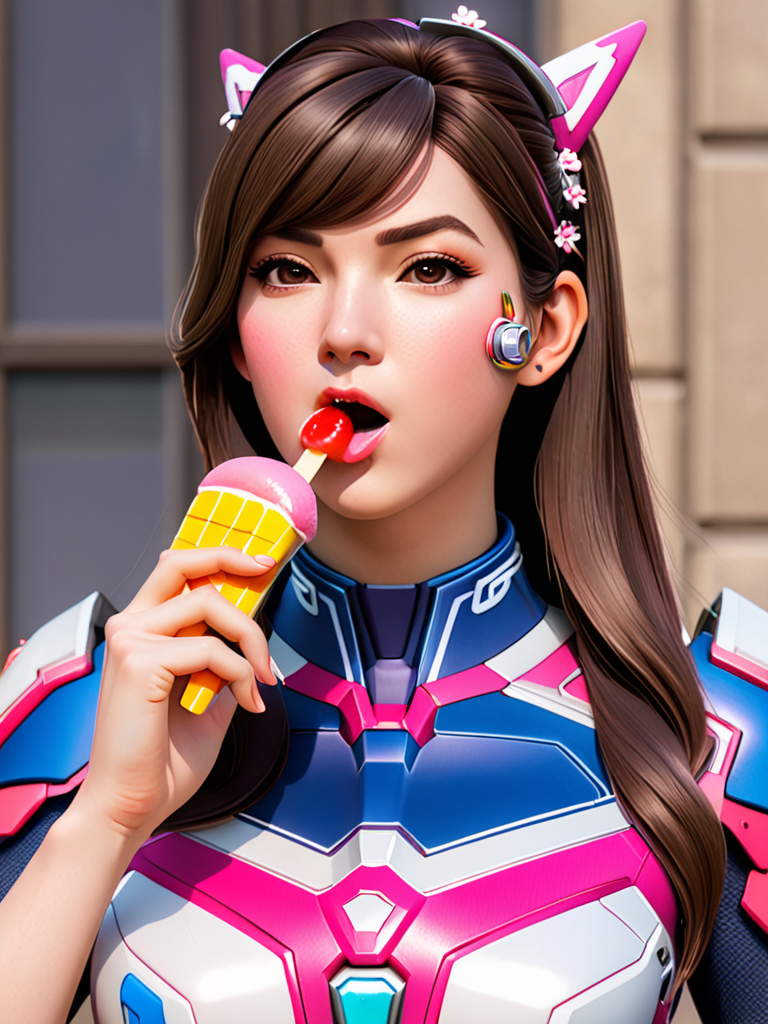Free Ai Image Generator High Quality And 100 Unique Images Ipicai — Dva From Overwatch