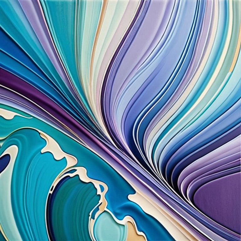 asymetrical, pastel colors, abstract, vibrant colors and intricate ...