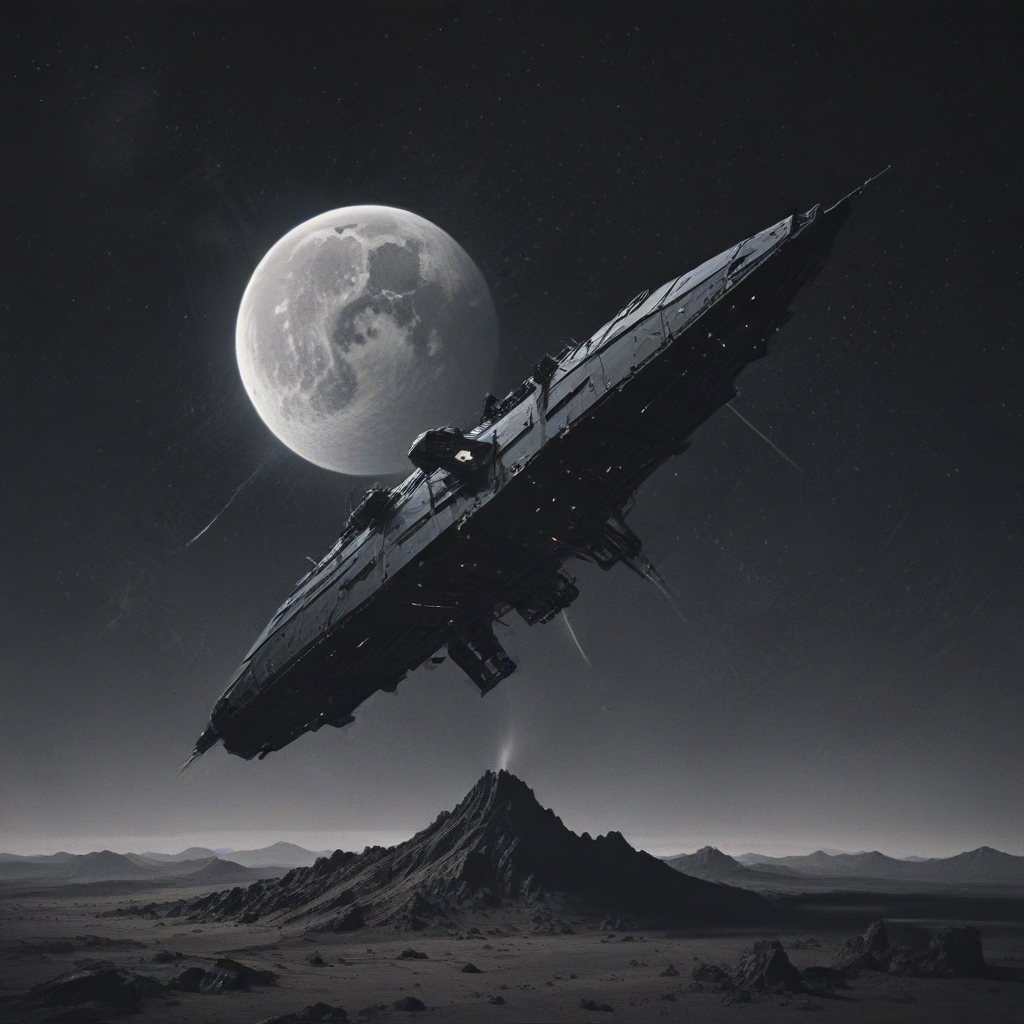 Dark spacecraft static