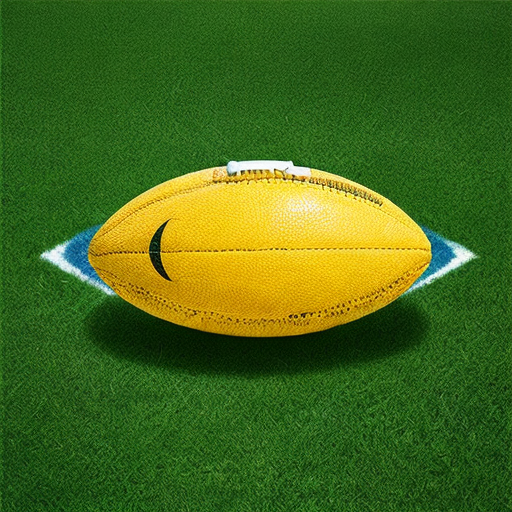 cartoon nfl football field