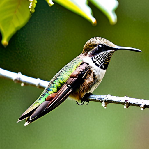 Brown hummingbird that burrows undergroun