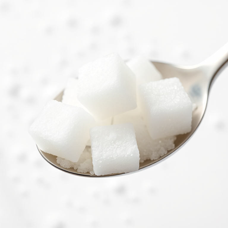 A Spoonful of Sugar Cubes Ready to Sweeten Your Favorite Beverages.
