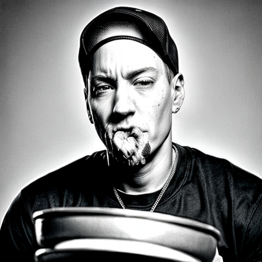 eminem eating