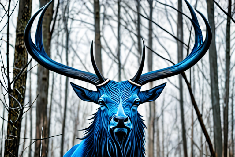 Wendigo blue horns