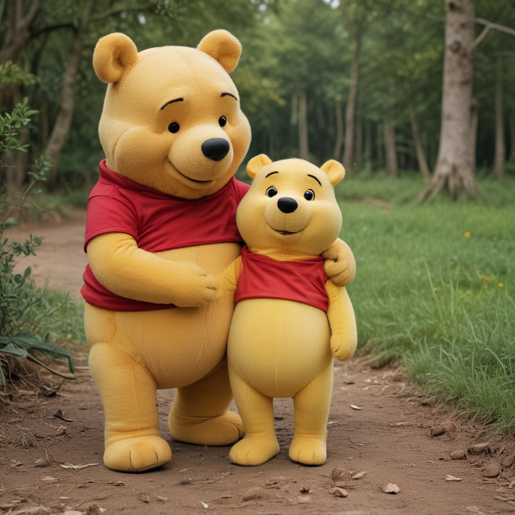winnie the pooh and winky the poopie