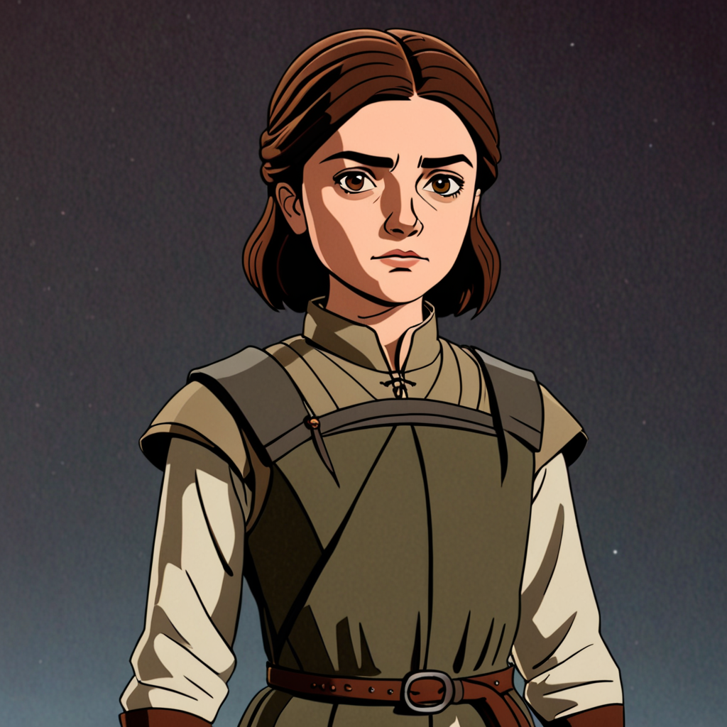 Arya stark animated