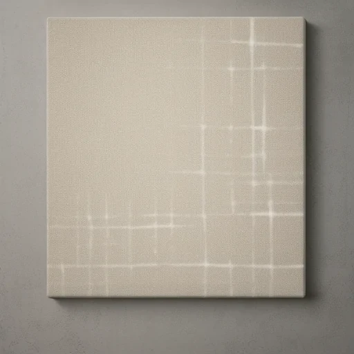 Abstract Canvas with Subtle Texture and Light Stripes on Neutral Background