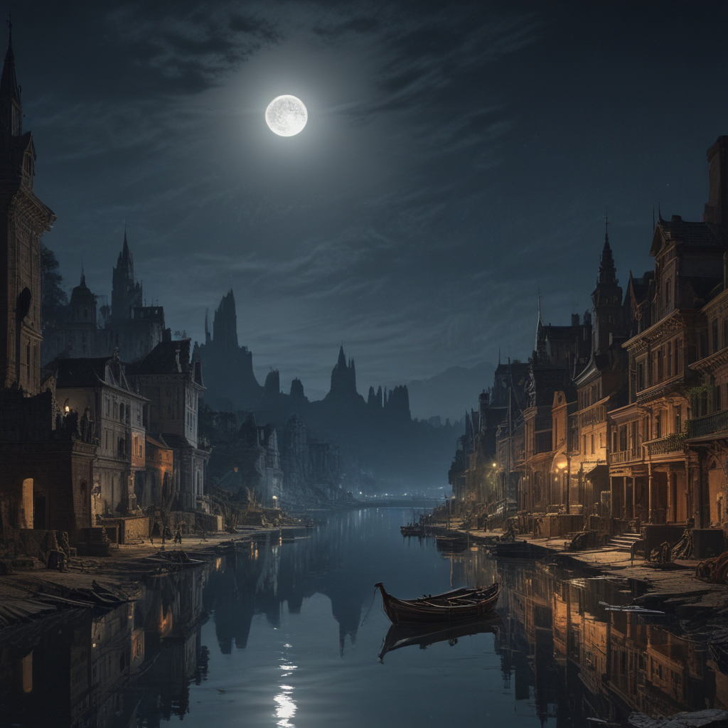 roman empire jean giraud moebius oniric landscape piranesi lake ...