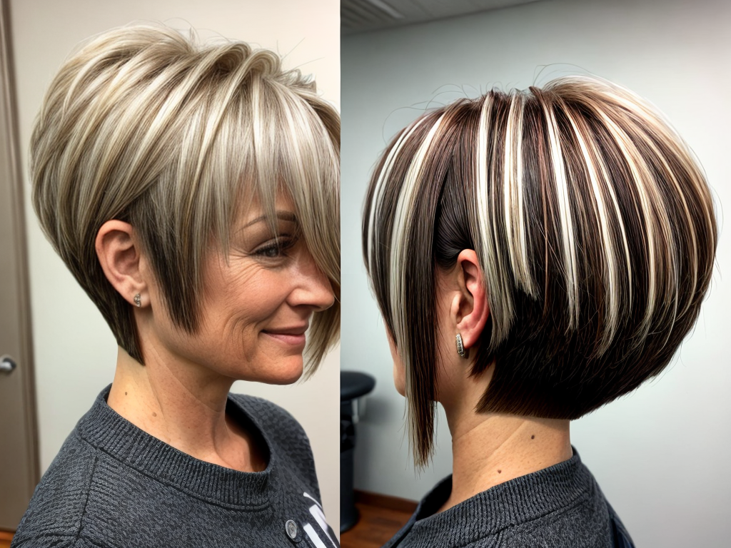 women's haircut 40+