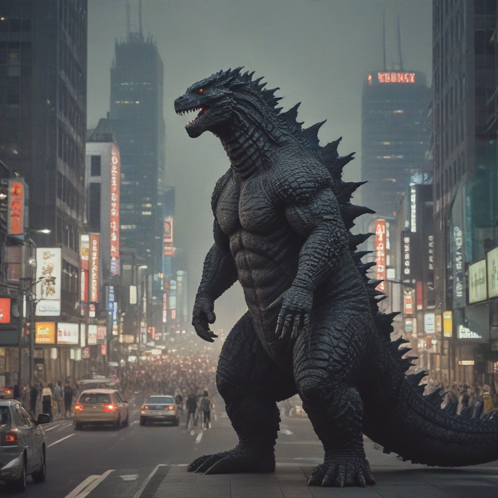 Godzilla in Tokyo