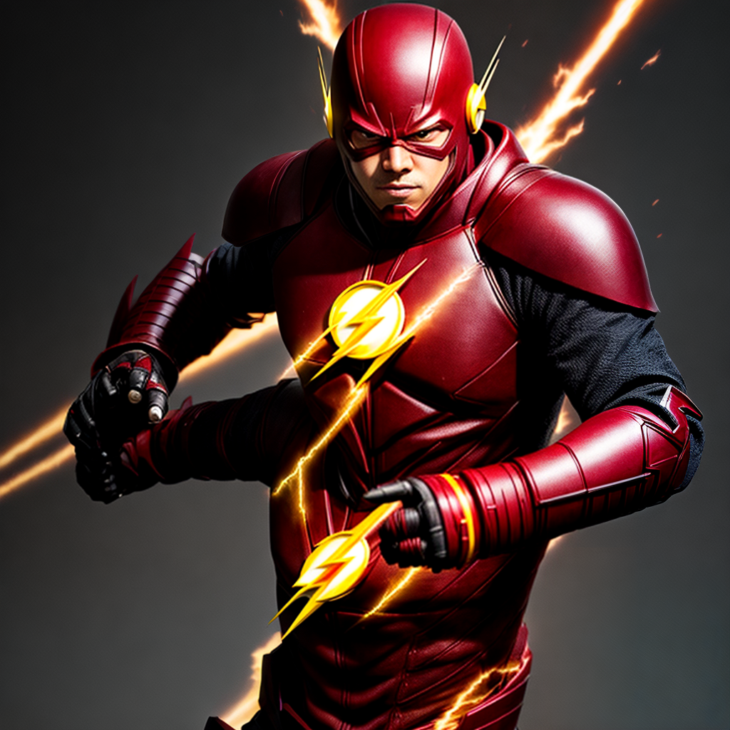 Create The Flash armor samurai