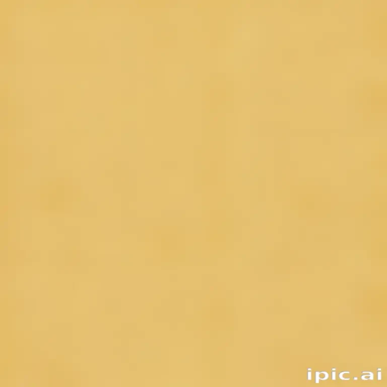 Soft and Warm Yellow Background Perfect for Creative Design Projects