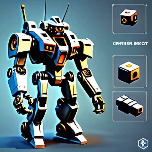 Combat robot for the Rifts RPG