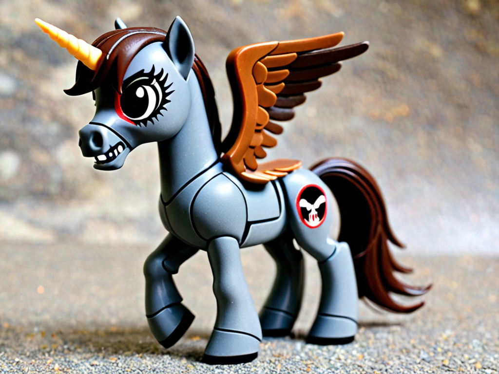 mlp g4 pony stallion alicorn gray color brown eyes color short brown ...
