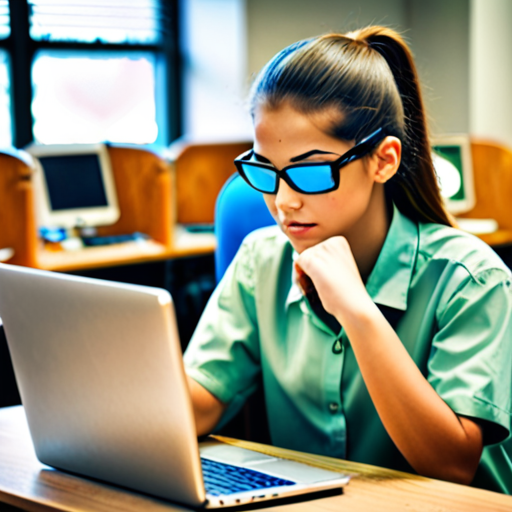 school, students, computers. hackers are attacking