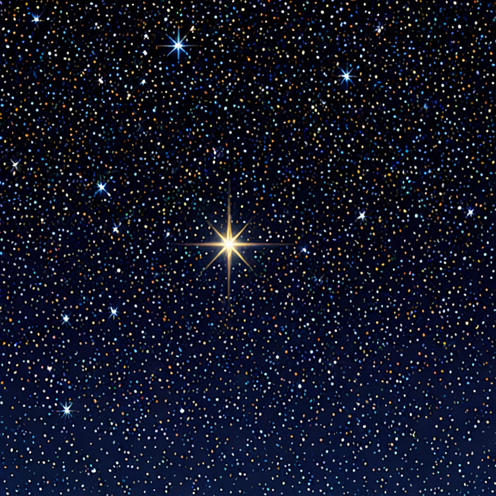 Shooting star, high resolution, high detail, photorealism 1:4