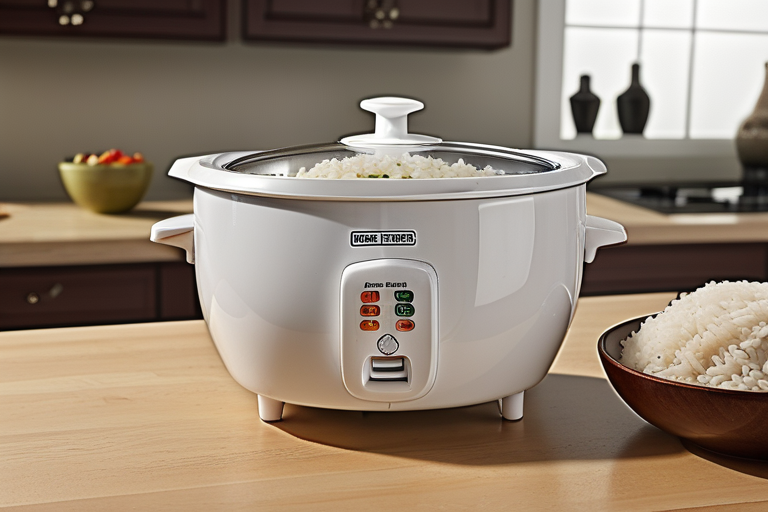 Modern Rice Cooker Ready to Prepare Perfectly Steamed Rice at Home