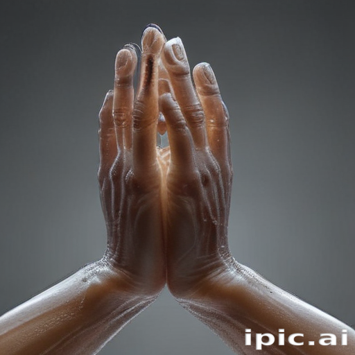 Two Hands Coming Together in a Gesture of Unity and Peace.