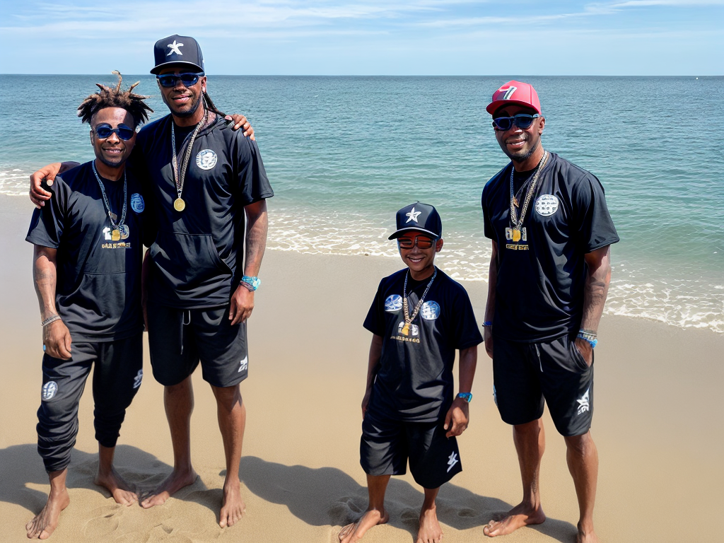 triple x jah at the beach