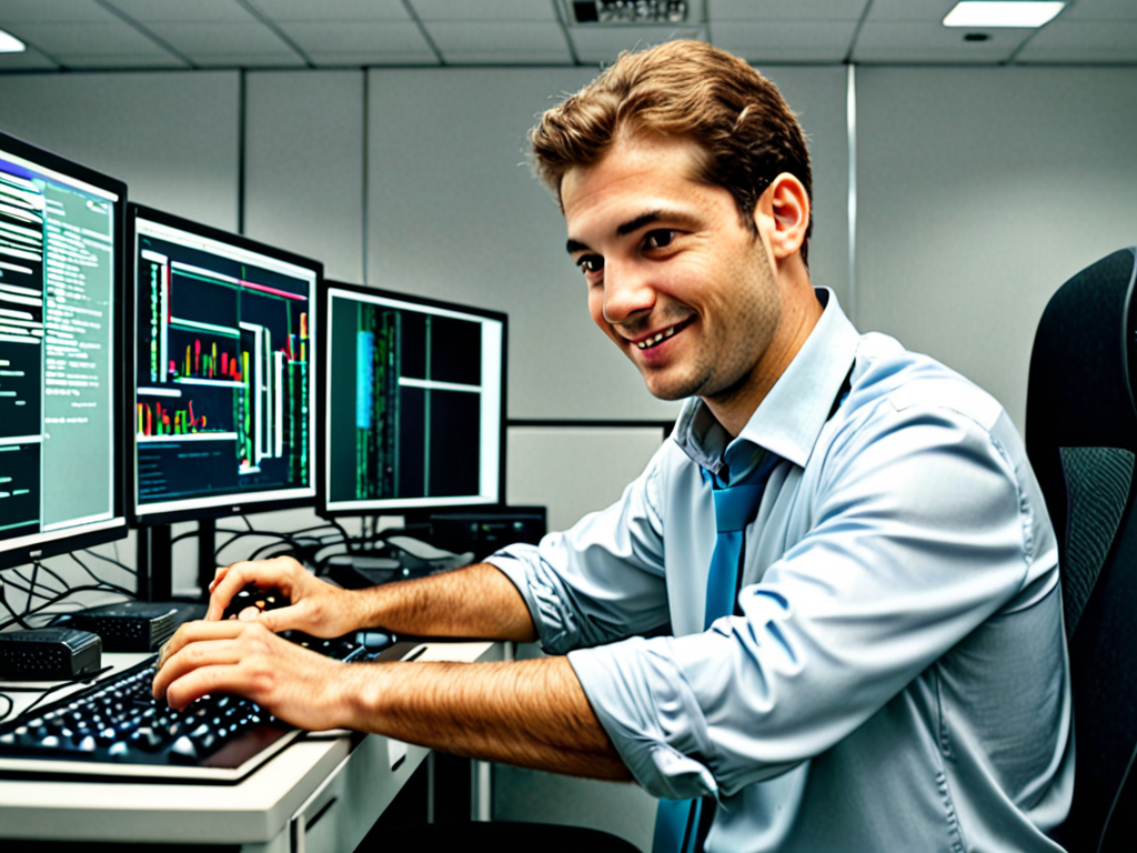 IT engineers working