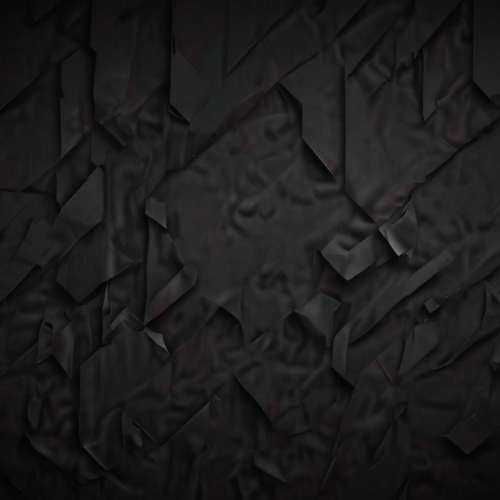 Abstract Dark Texture with Angular Shapes and Subtle Depth Variations.