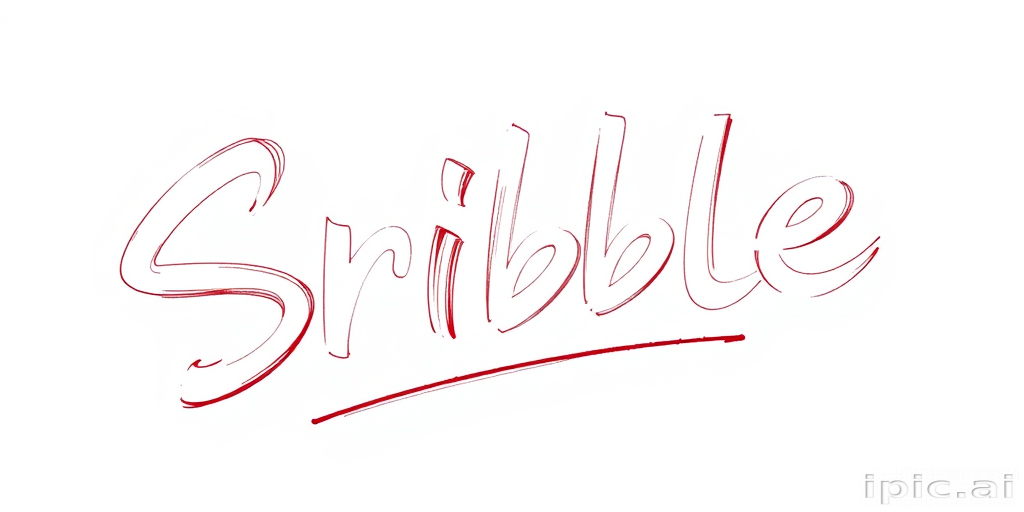 Creative Scribble Artwork: A Playful Display of Artistic Expression and ...