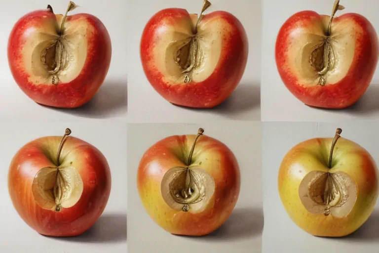 Intriguing Visual Study of Apples with Unique Hollowed Interiors ...