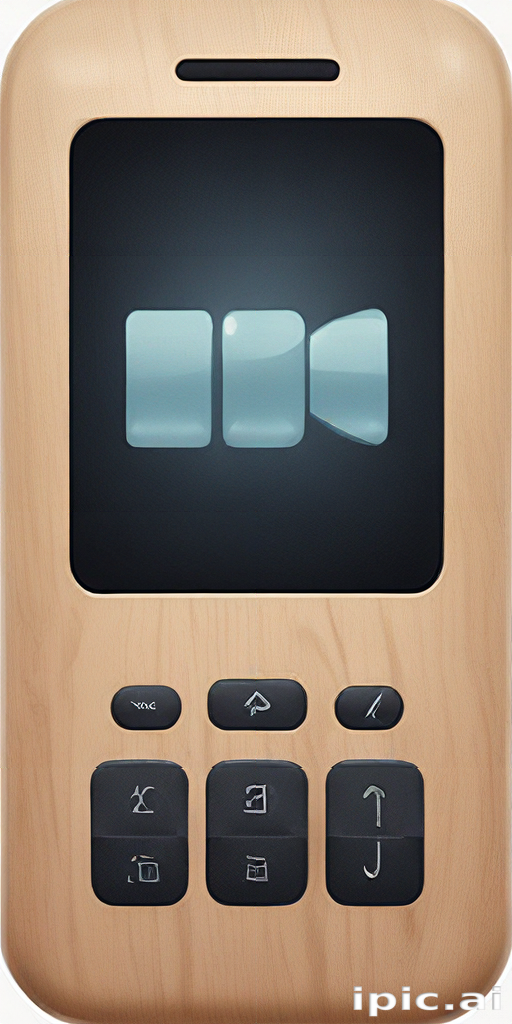 Retro-Inspired Wooden Mobile Phone Design with Video Recording Feature ...