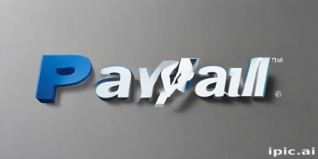 Creative Logo Design Featuring a Distorted Version of PayPal Branding