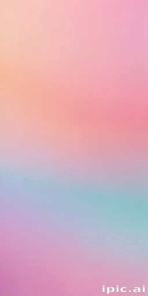 Soft Pastel Gradient Blending Warm and Cool Tones in Harmony