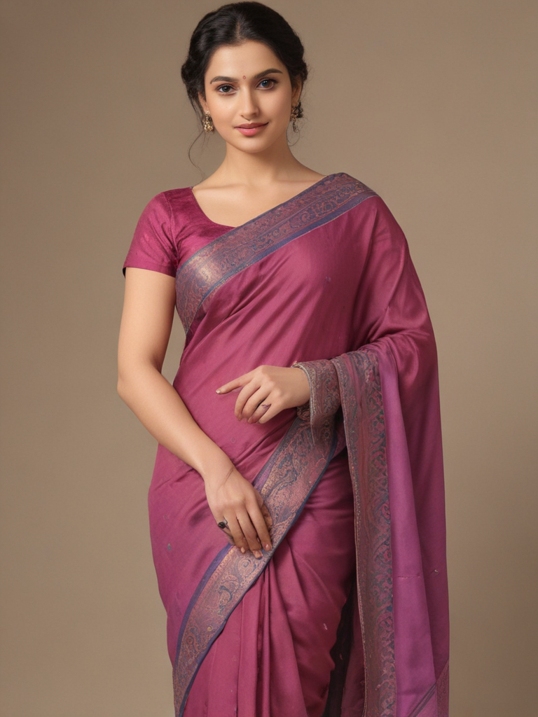 Man in saree