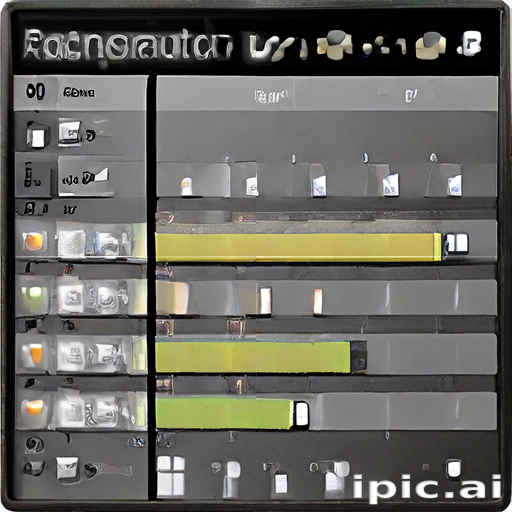 Abstract Representation of Data Processing and Visualization in Technology