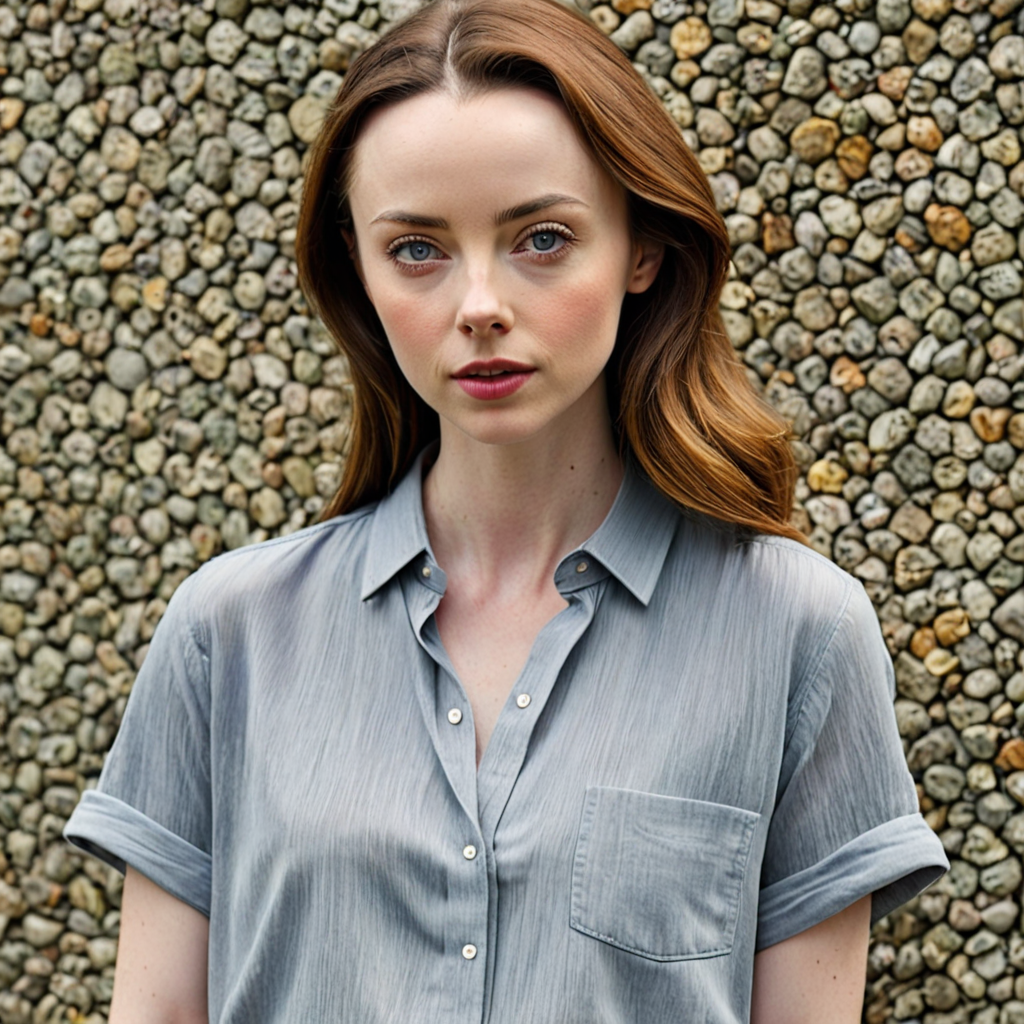 Kacey rohl ripping shirt