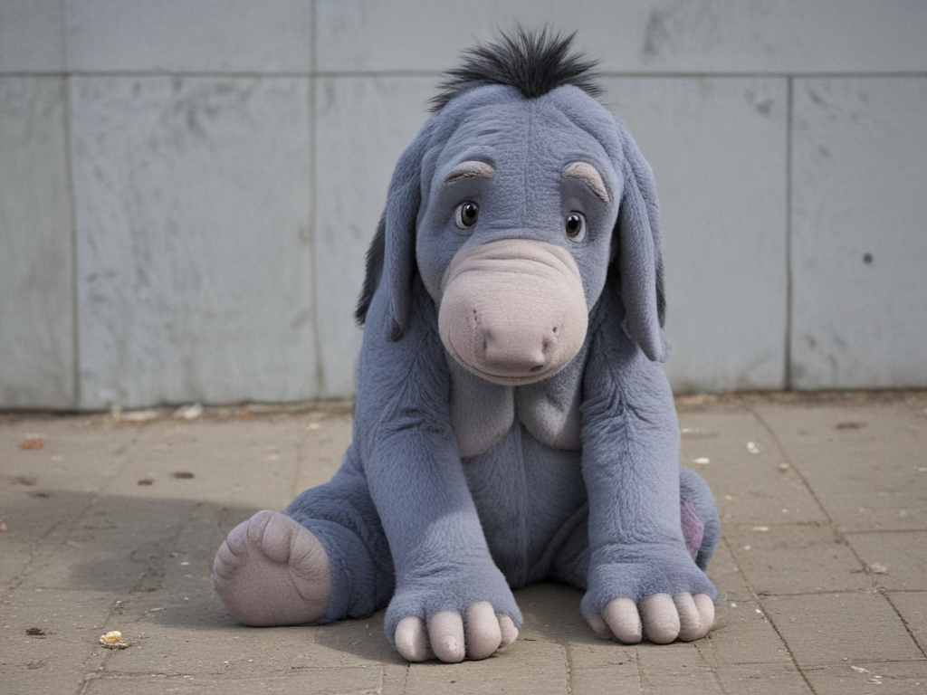 the saddest Eeyore ever