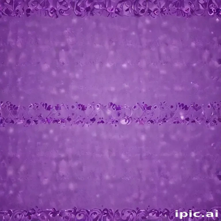 A Beautiful Abstract Design of Purple Patterns and Textures on Canvas